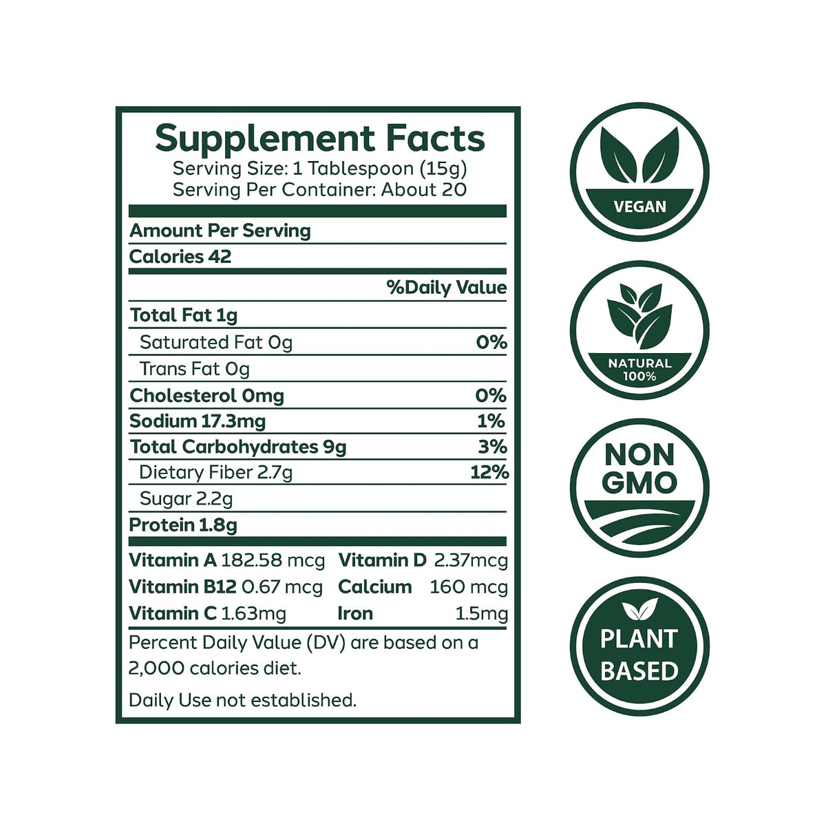 natural fiber supplement for wellness