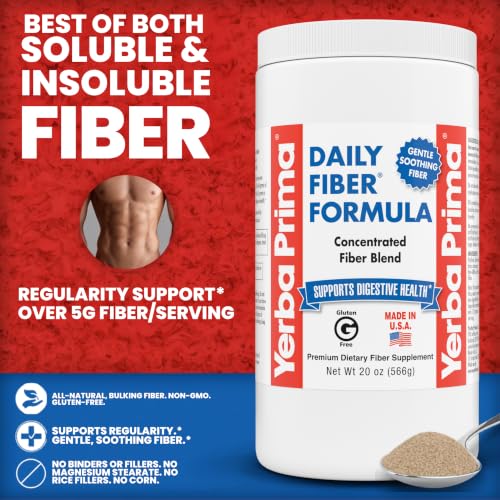 Natural fiber supplement pack of 2