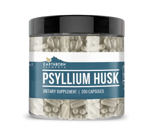 natural fiber supplement psyllium husk capsules