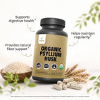 Natural fiber supplement psyllium husk