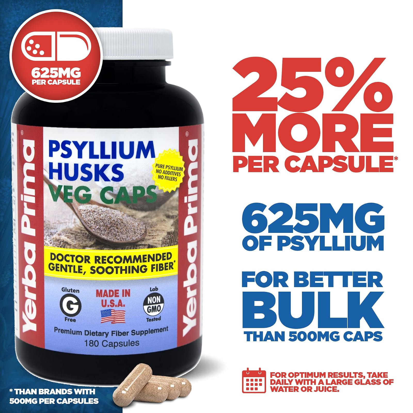 natural fiber supplement with psyllium husks