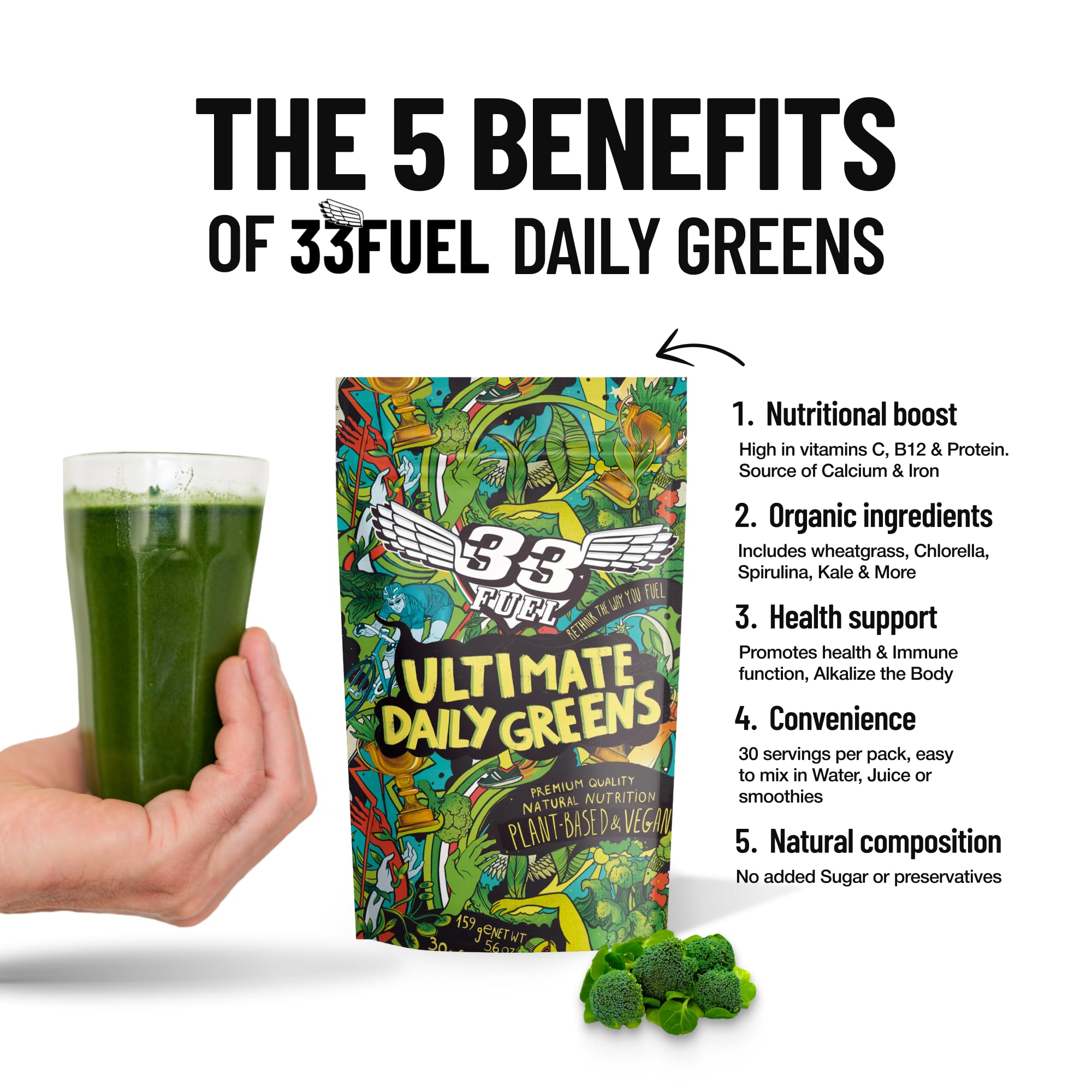Natural fibre blend for digestion