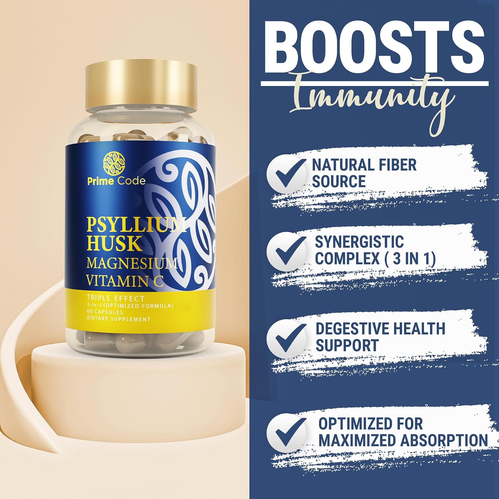 natural fibre supplement for gut wellness