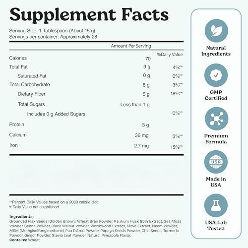 natural fibre supplement for men and women