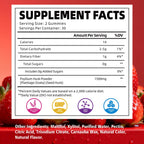 Natural fibre supplement gummies
