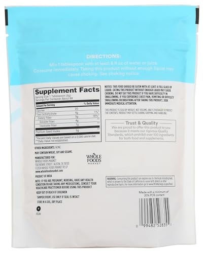 natural fibre supplement psyllium husk