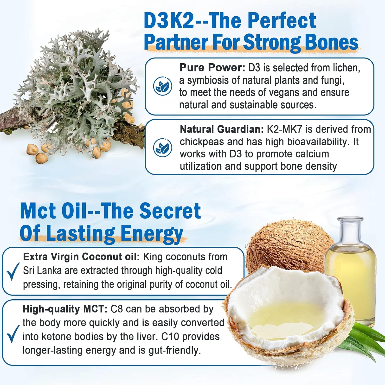 Natural fish oil alternative gummies