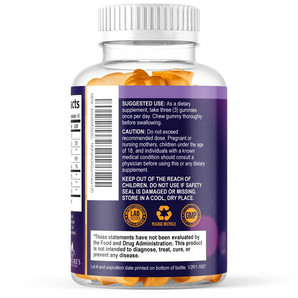 Natural fish oil for overall wellness