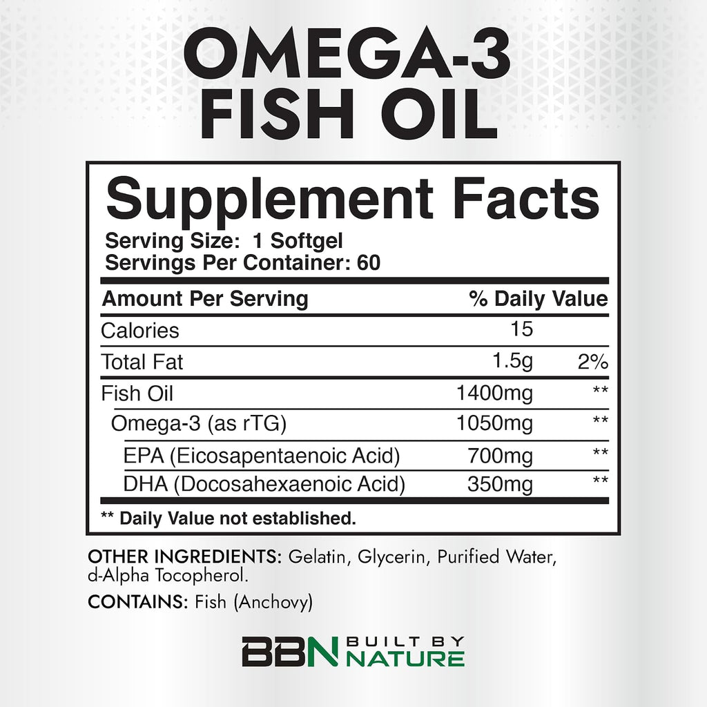 natural fish oil supplement for wellness