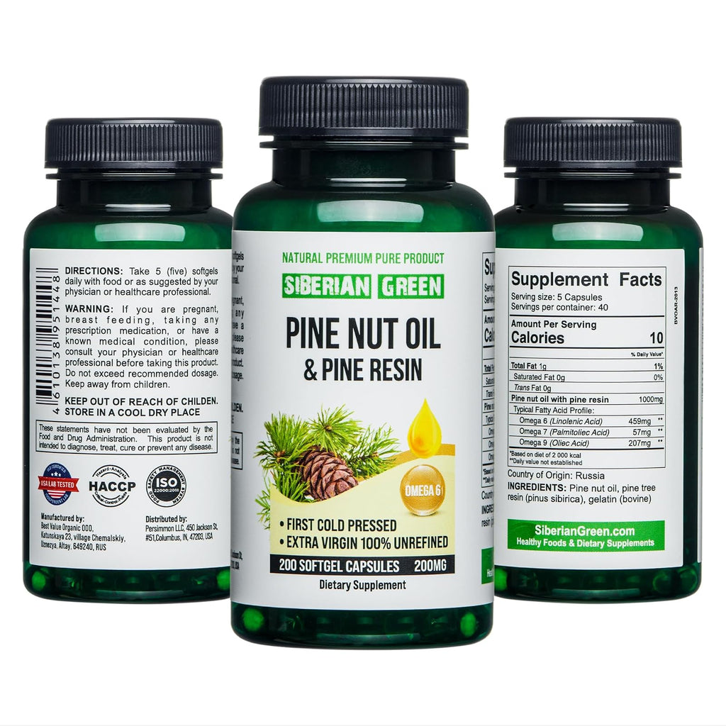 natural fish oil with pine resin