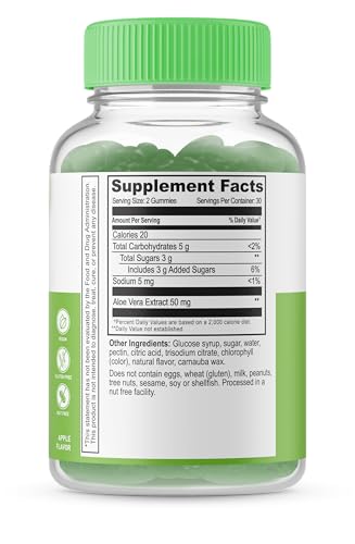 Natural flavor aloe vera health boost