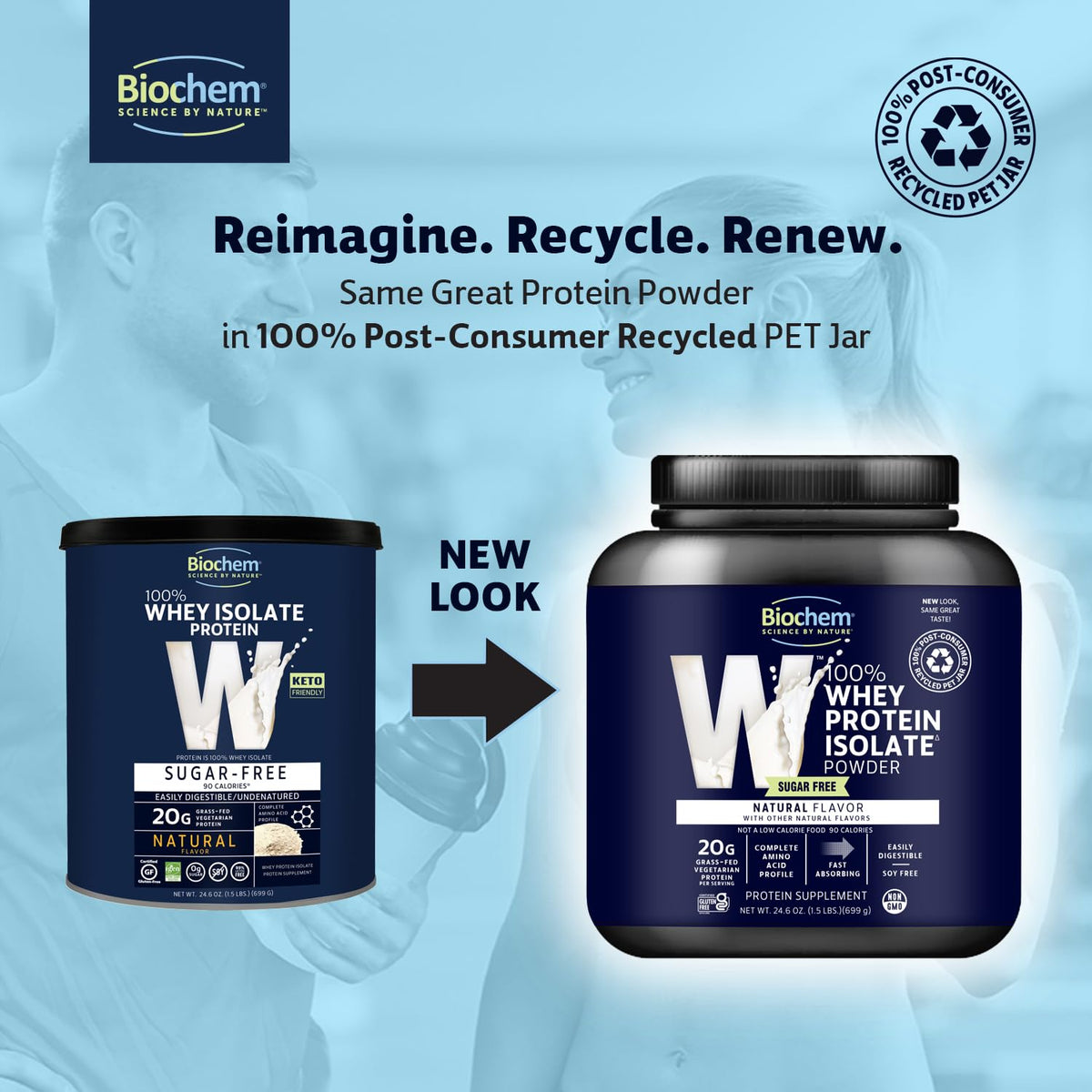 natural flavor whey protein supplement