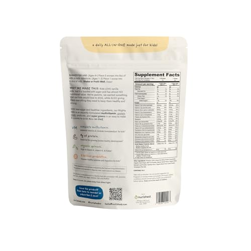 Natural flavors kids protein powder