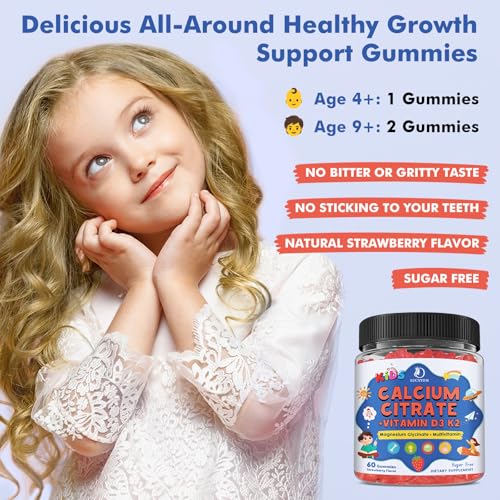Natural flavour kids calcium supplements