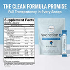 Natural flavours in Hydration+ mix