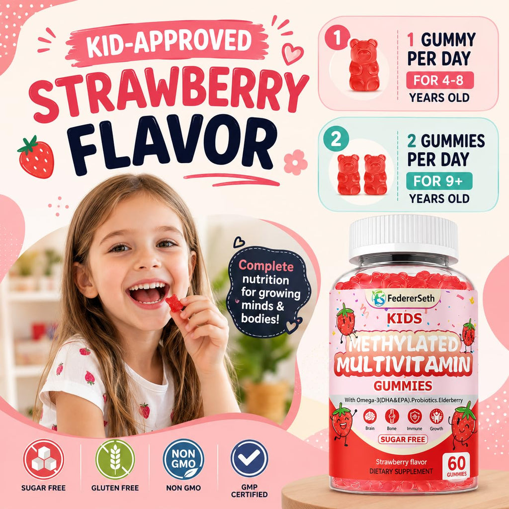 Natural flavours in kids multivitamins