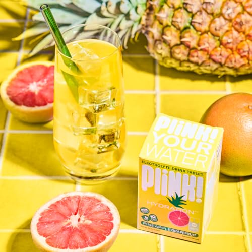 natural flavours in Plink! electrolyte tablets