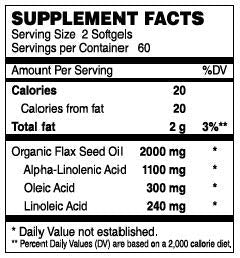 natural flax seed oil benefits