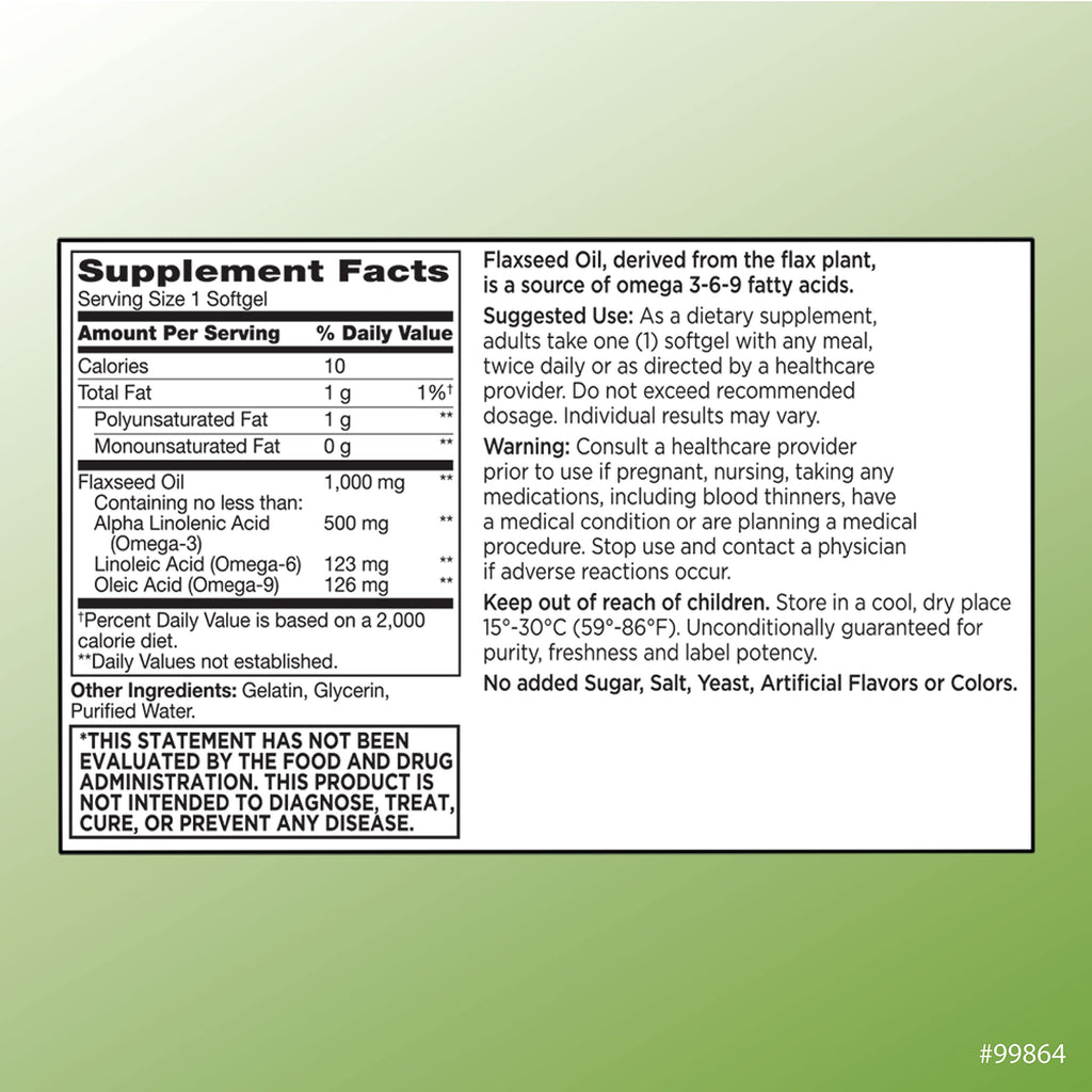 natural flax seed oil benefits
