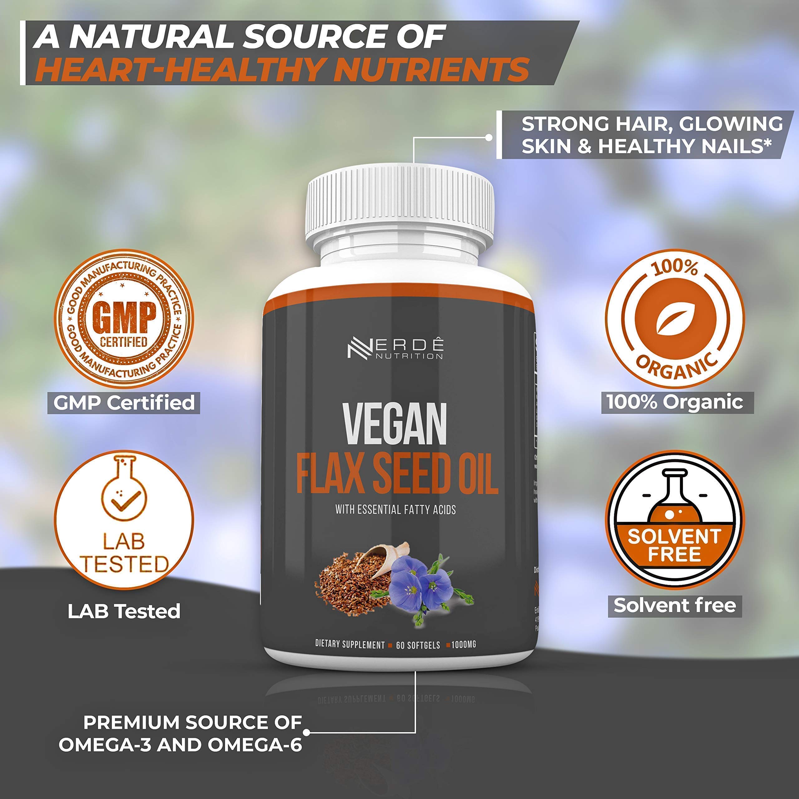 natural flax seed oil supplement