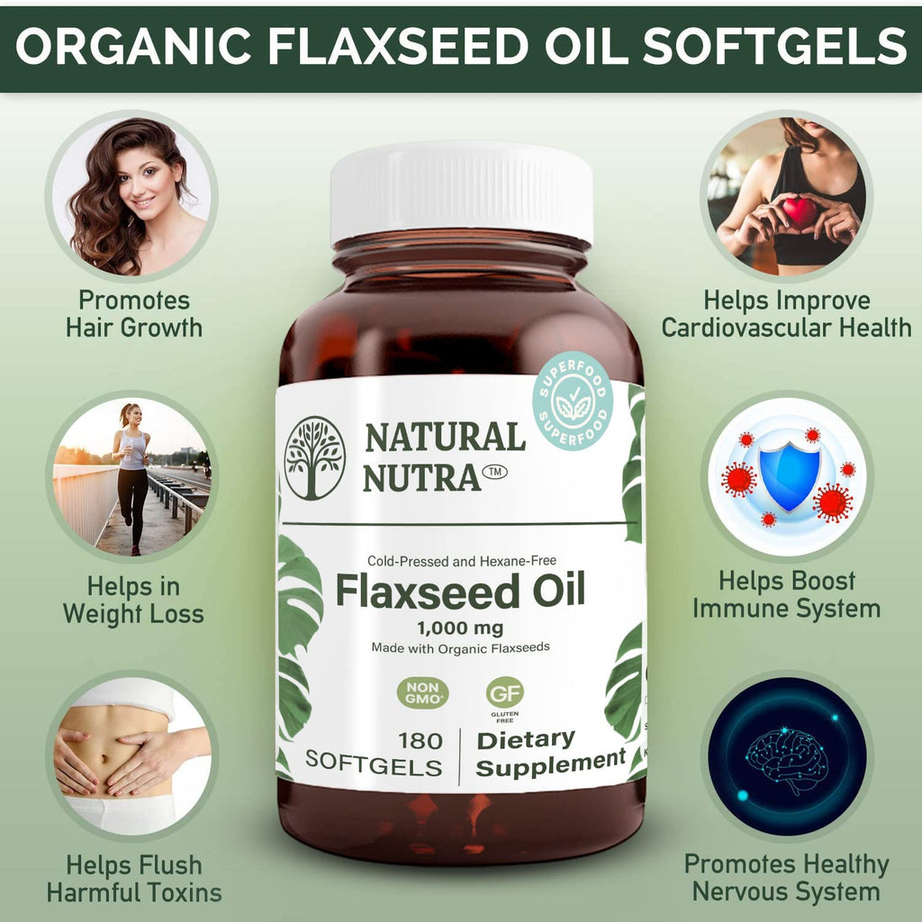 natural flaxseed oil for heart health