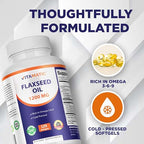 natural flaxseed oil for wellness