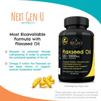 natural flaxseed oil for wellness