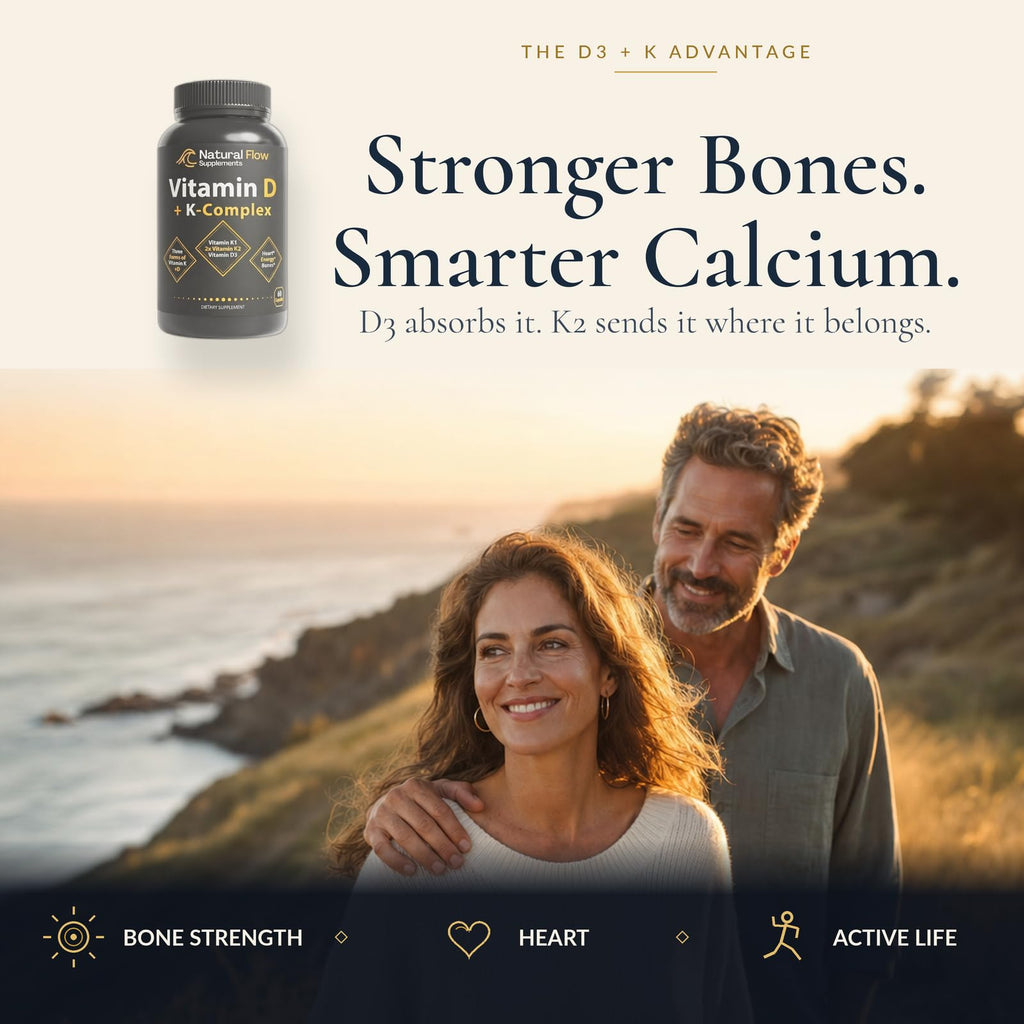 natural flow vitamin d3 k2 benefits