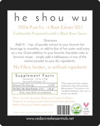 natural fo-ti root extract