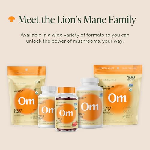 natural focus aid with lion's mane
