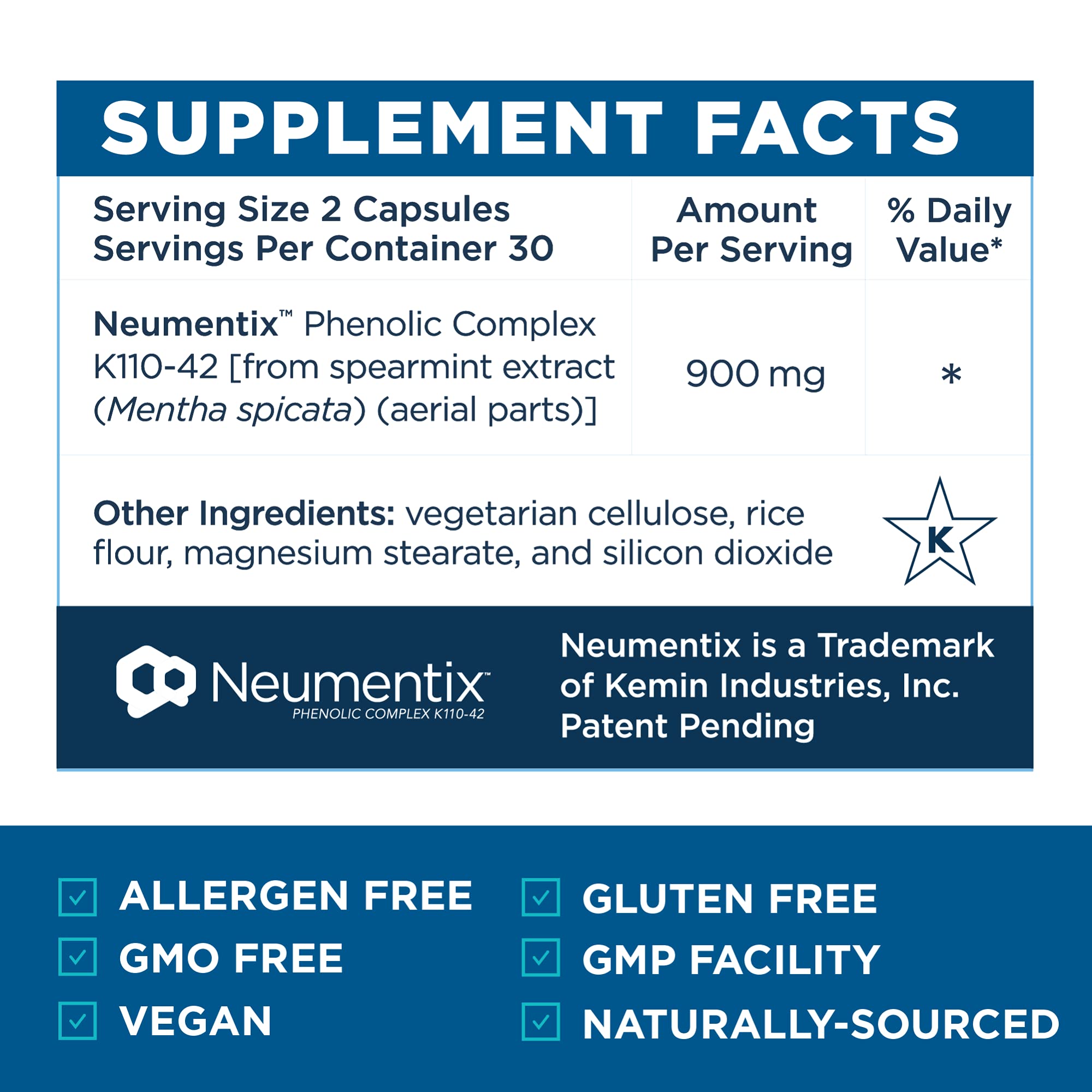 Natural focus booster for adults