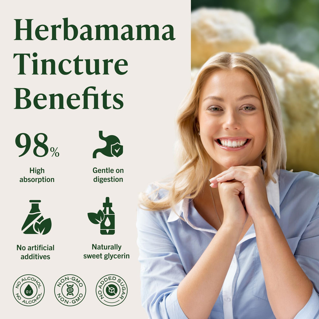 Natural focus booster with mushrooms
