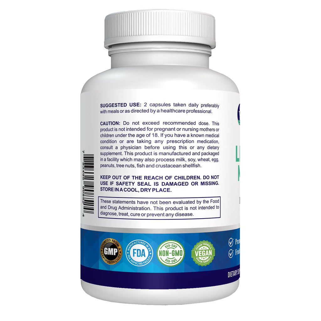 Natural focus booster with mushrooms