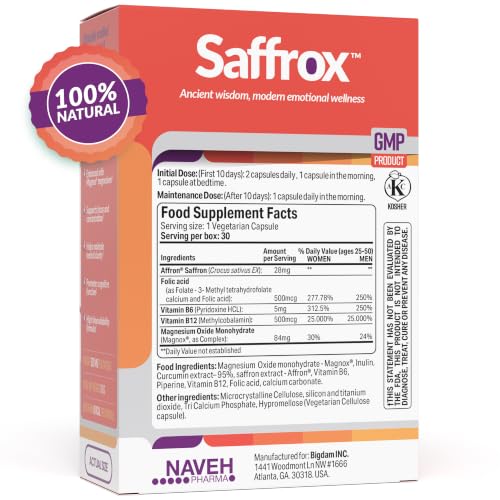 natural focus booster with saffron