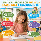 Natural focus drops for children