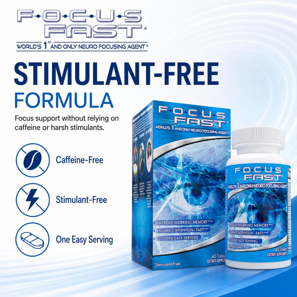 Natural focus enhancer for productivity