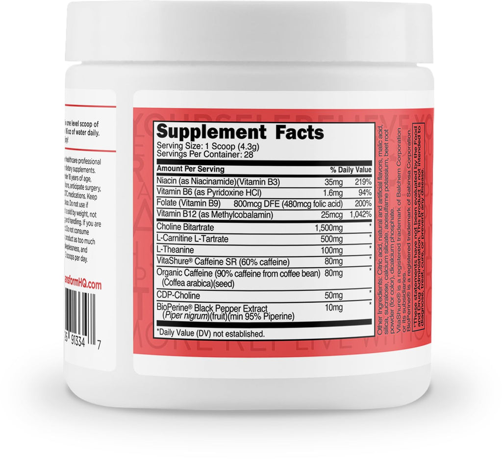 Natural focus powder for athletes