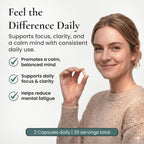 Natural focus supplement for productivity