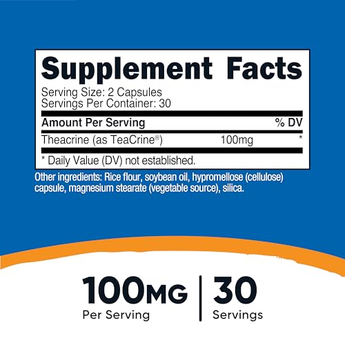 natural focus supplement with Theacrine
