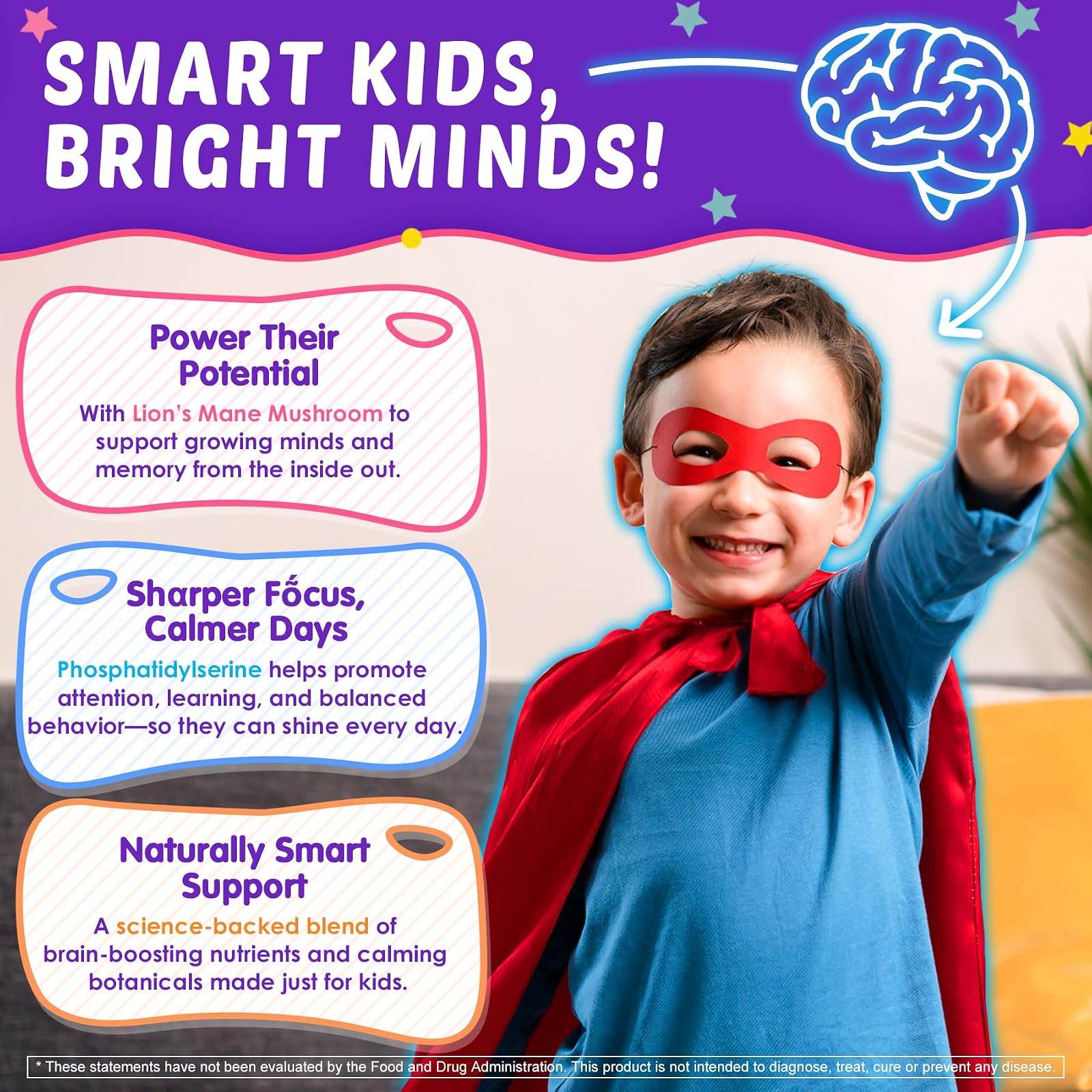 natural focus support for children
