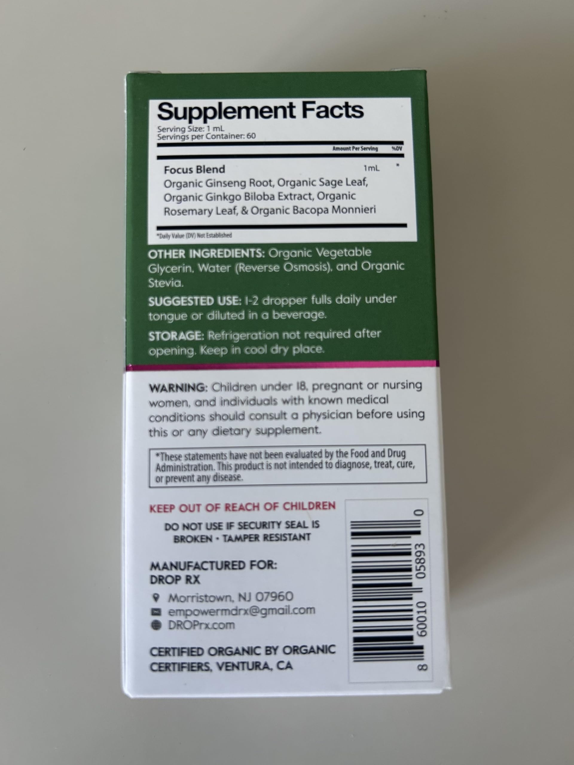 natural focus support with herbs