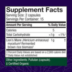 natural focus support with lion's mane