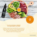 natural folate drops for energy boost
