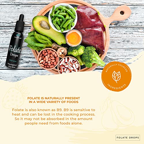 natural folate drops for energy boost
