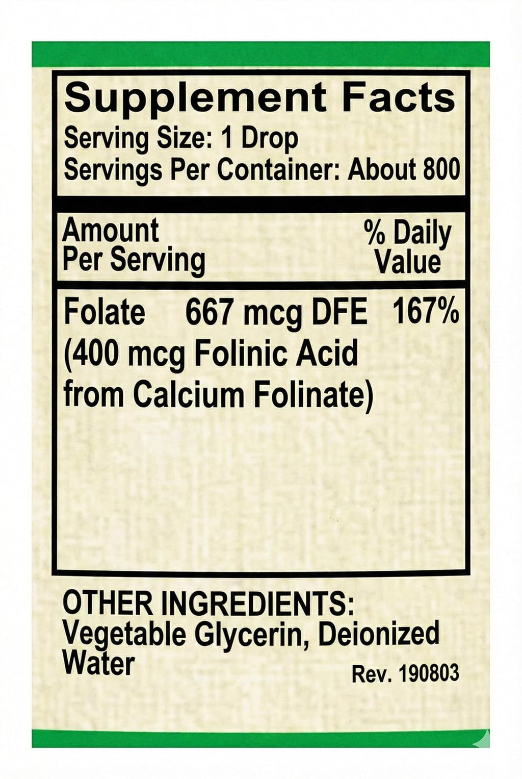 natural folate for energy support