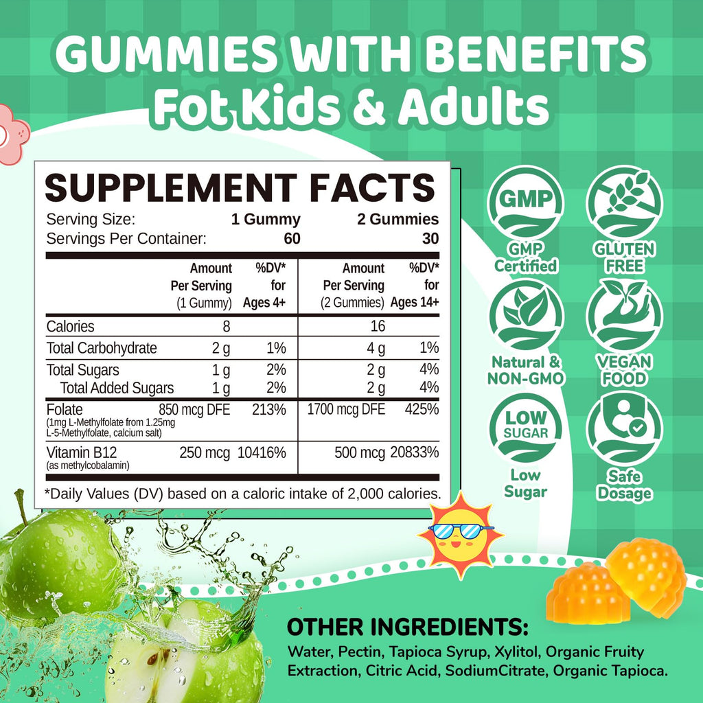 natural folate supplement for wellness