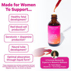Natural folate supplement for women