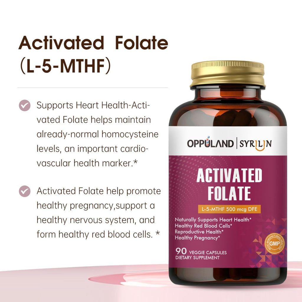 Natural folate supplement for women