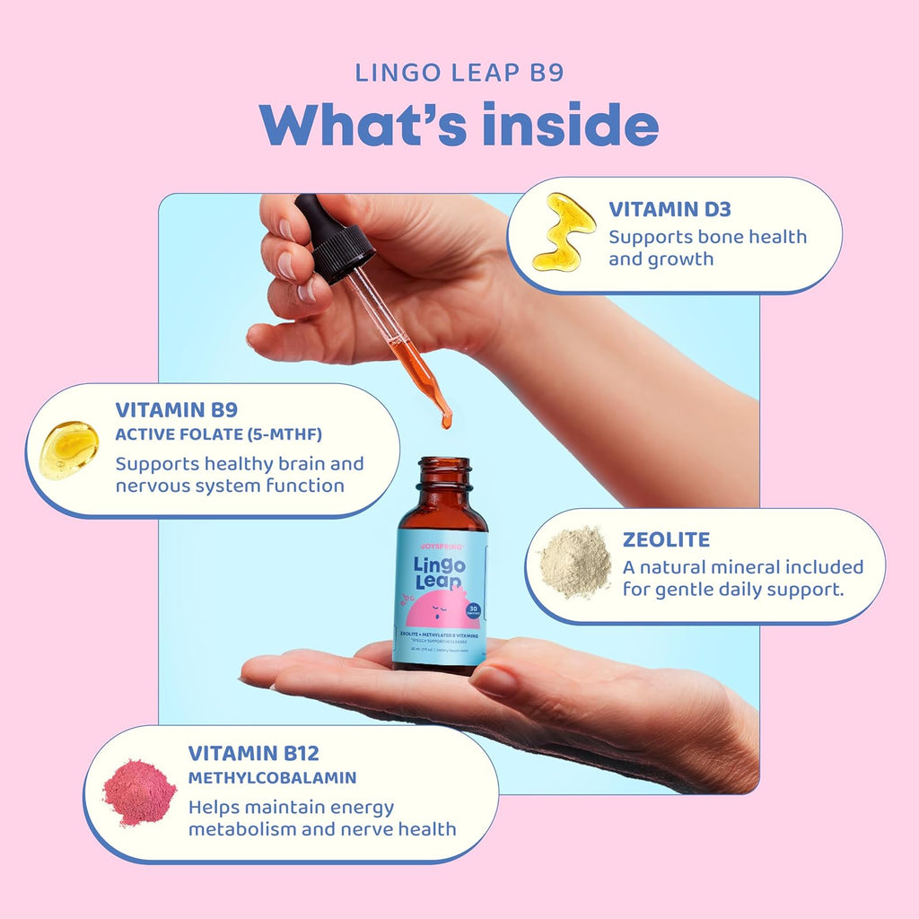 Natural folic acid drops for kids