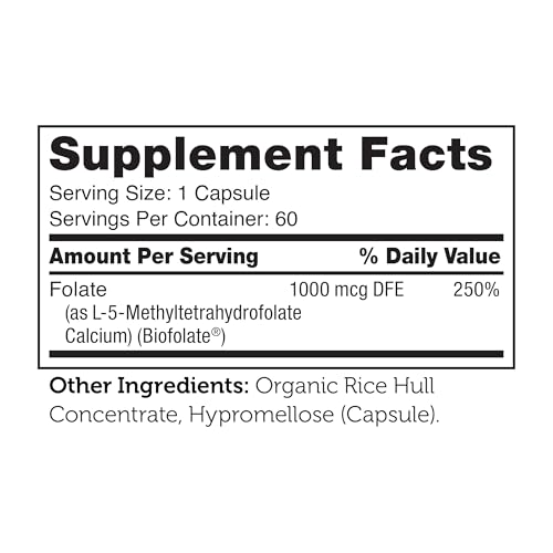 Natural folic acid for fertility health
